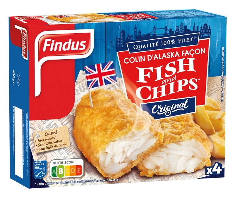 Fish And Chips Surgels
